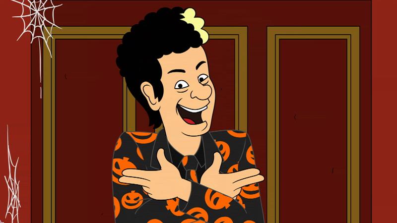 David S. Pumpkins Is Back For Halloween! | Access