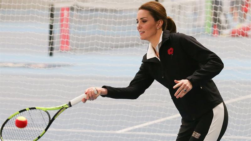 Duchess Kate Shows Off Her Tennis Skills | Access