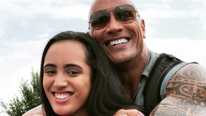 Dwayne Johnson Is 'So Proud' of Daughter Simone Becoming The First ...