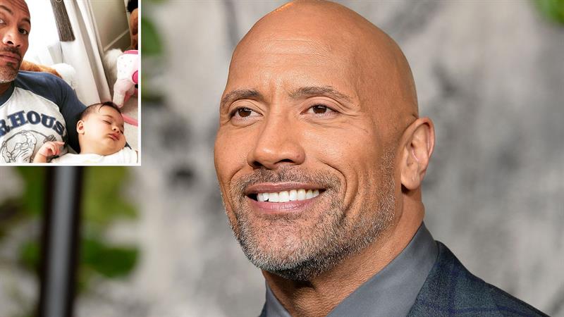 Dwayne Johnson Gets Pooped On After Singing To His Infant Daughter | Access