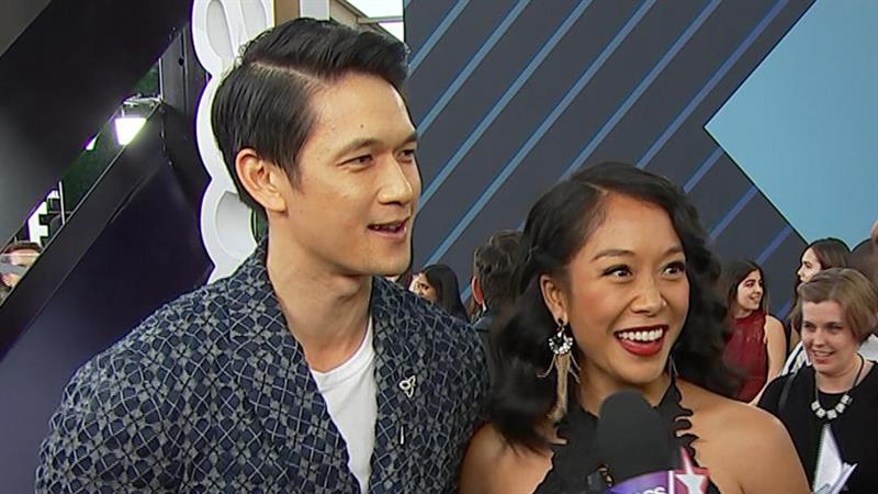 Harry Shum Jr. & His Wife Dish About Their Pregnancy At The People's ...