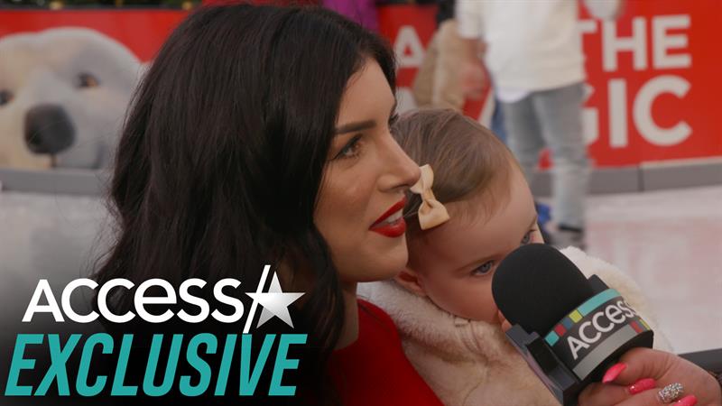 Shanae Grimes' Baby Adorably Steals The Spotlight During Interview | Access
