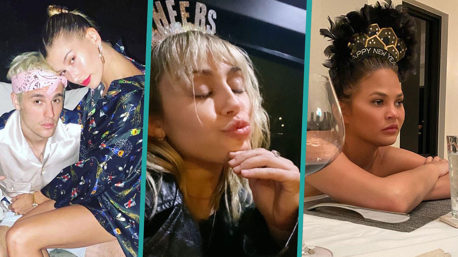 Justin Bieber, Miley Cyrus, Chrissy Teigen And More: How The Stars ...