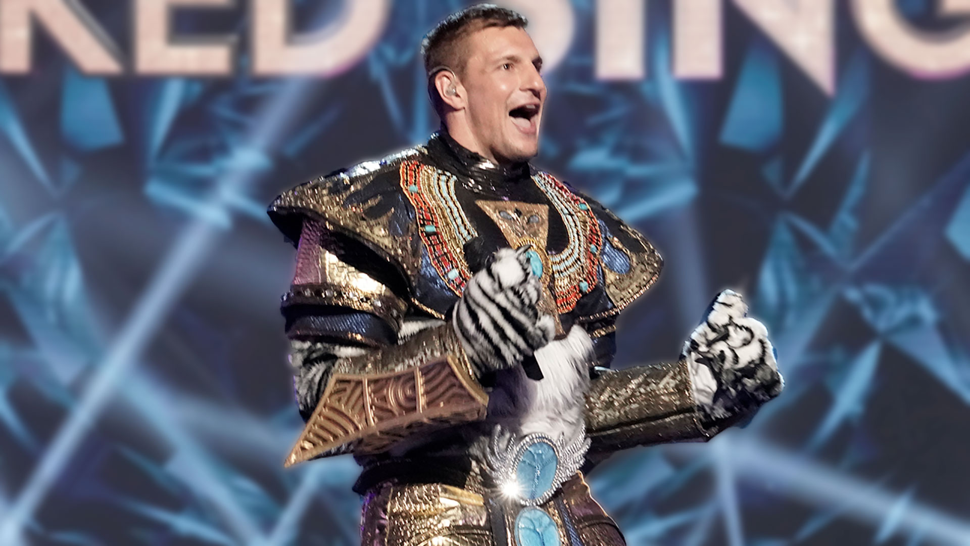 'The Masked Singer' Reveals White Tiger As Rob Gronkowski | Access