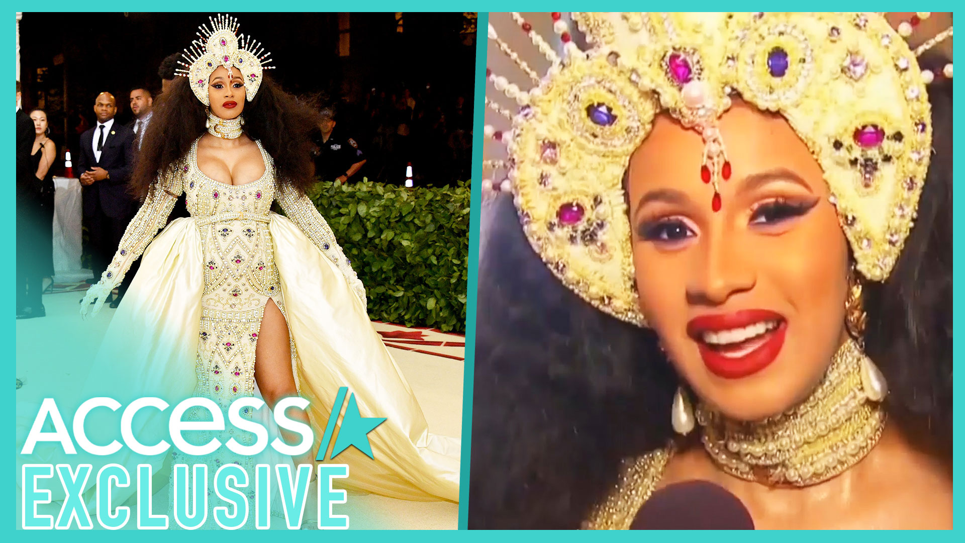 Cardi B Was 'So Nervous' & 'Excited' Ahead Of Her First Met Gala: Watch ...