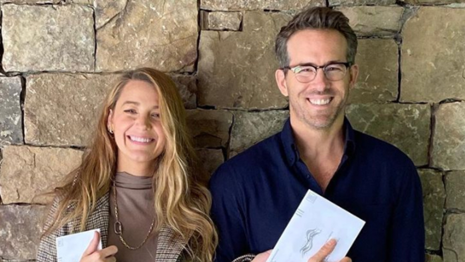 Ryan Reynolds & Blake Lively Celebrate His First Time Voting As An ...